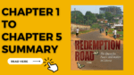 Chapter 1 to 5 Summary of Elma Shaw's Redemption Road | Literature PADI