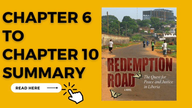 Chapter 6 to 10 Summary of Elma Shaw’s Redemption Road | Literature PADI
