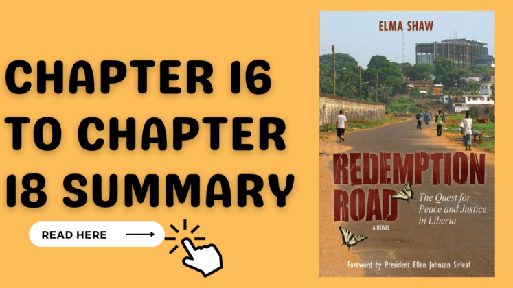 Chapter 16 to 18 Summary of Elma Shaw’s Redemption Road | Literature PADI