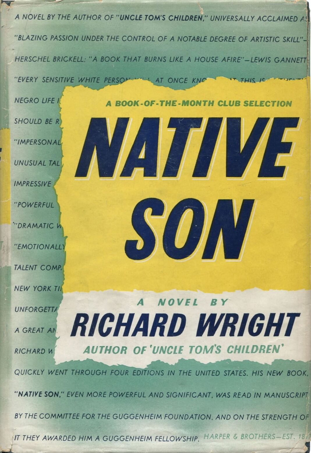 Analysis of Native Son by Richard Wright | Literature PADI