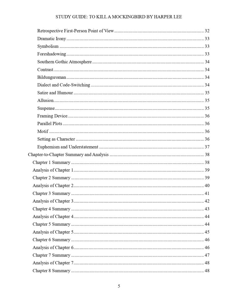 Chapter 25 to 28 Summary and Analysis of To Kill a Mockingbird by ...