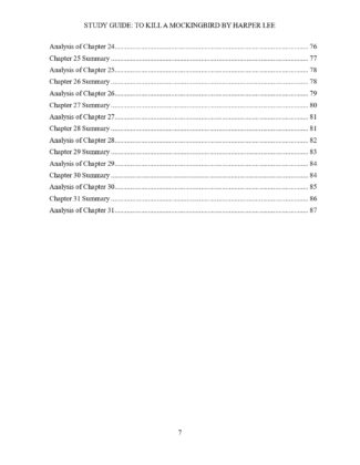 Chapter 25 to 28 Summary and Analysis of To Kill a Mockingbird by ...